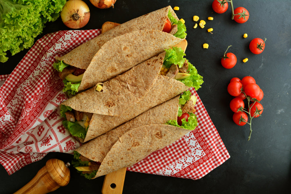 Veggie Whole Grain Wraps – GP Nutrition